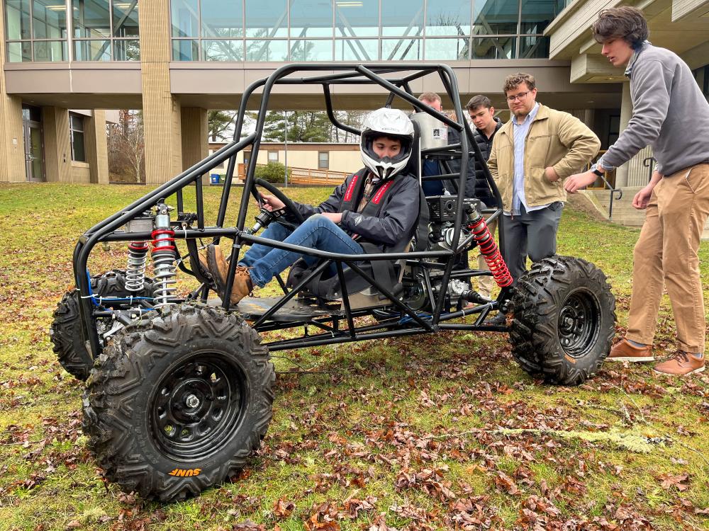 UMass students build off-road ‘Baja Car’ for California competition ...